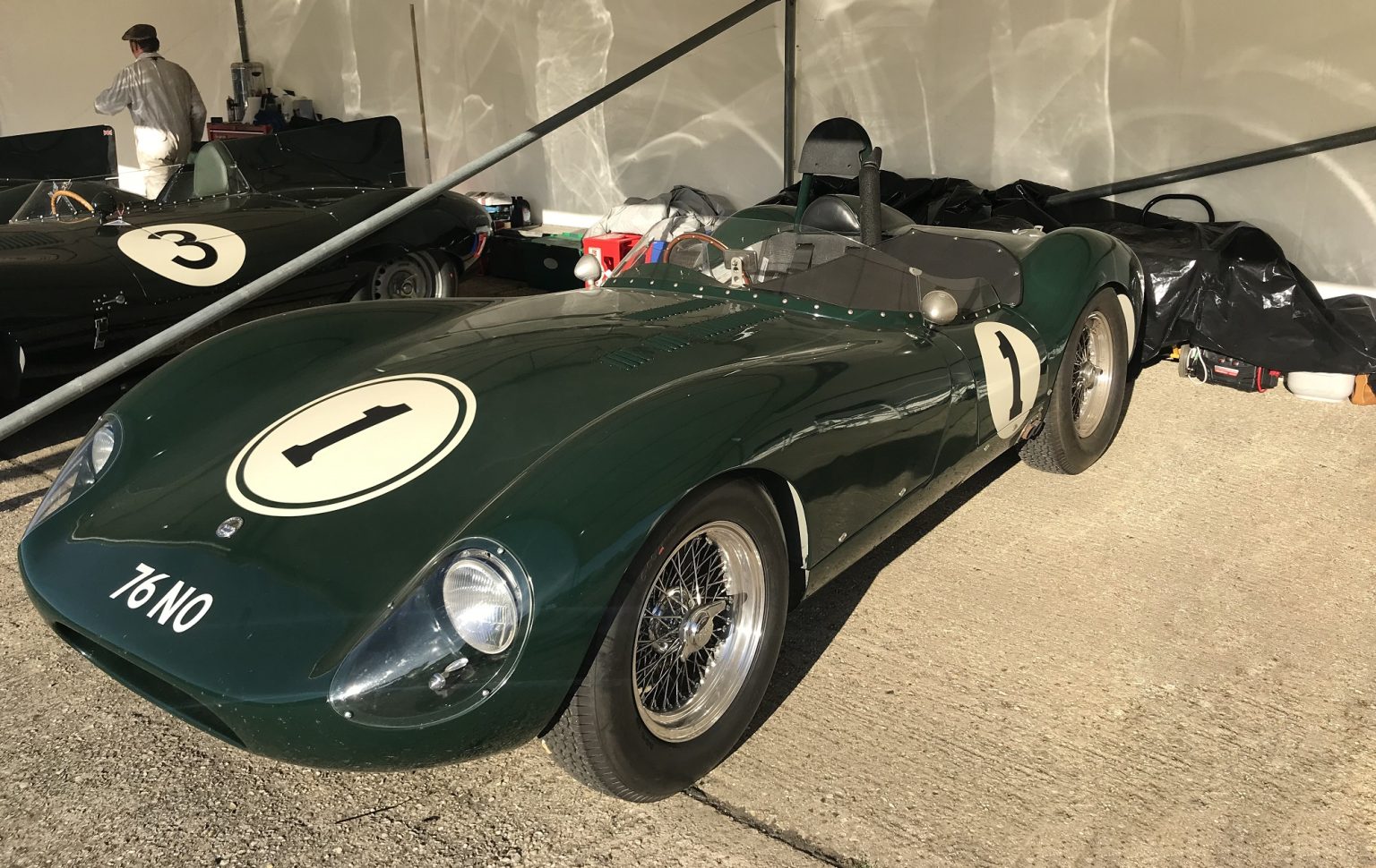 Tojeiro – Turrino Wire Wheels